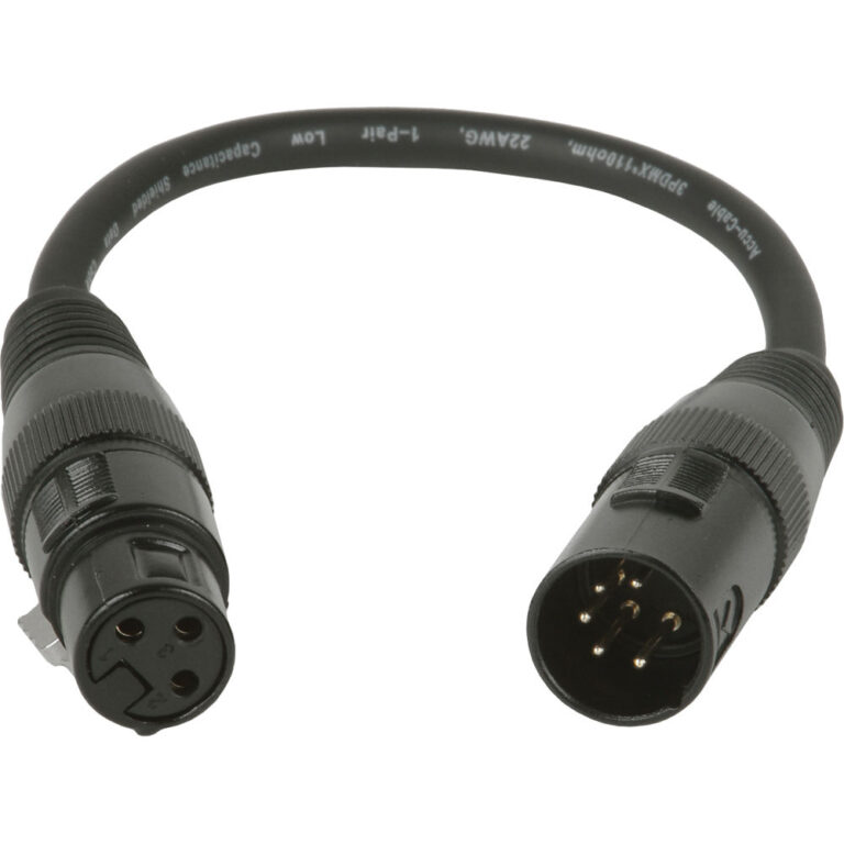 5 Pin (V.S) 3 Pin DMX – Warner AV Blog